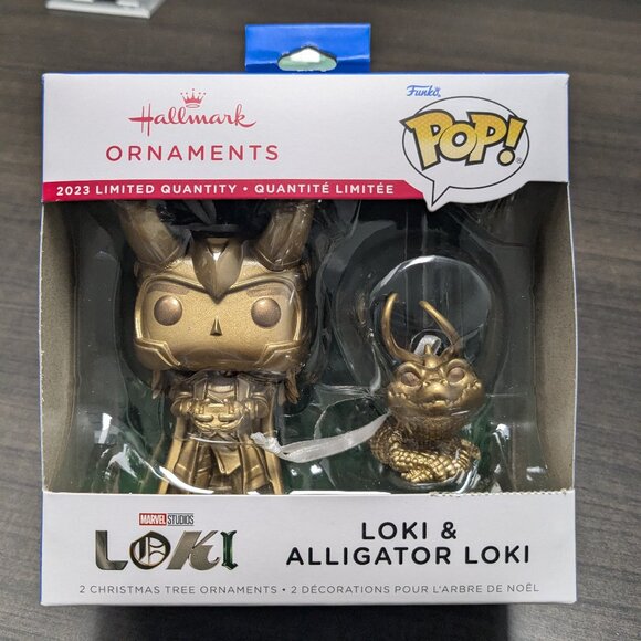 Funko | Holiday | Hallmark Ornaments Funko Pop Loki And Alligator Loki ...
